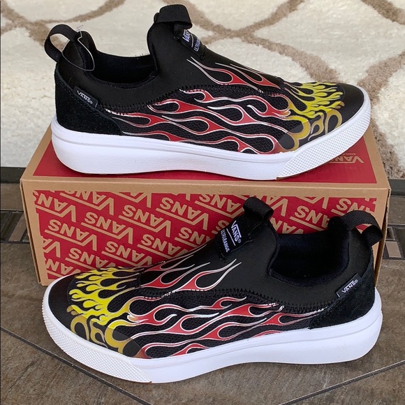 Vans Shoes | Vans Ultrarange Sock Vans Mesh Up Flamestrue Whit | Poshmark